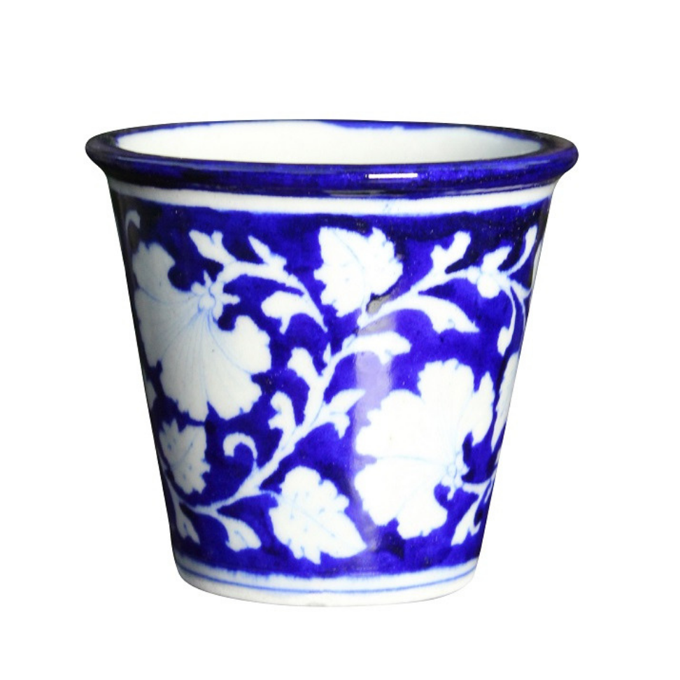Blue And White Ceramic Pots